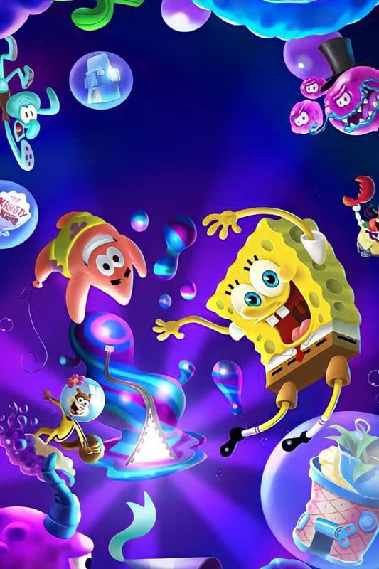 Posters Of SpongeBob SquarePants, With Double Sided Tape, Unframed, HD ...