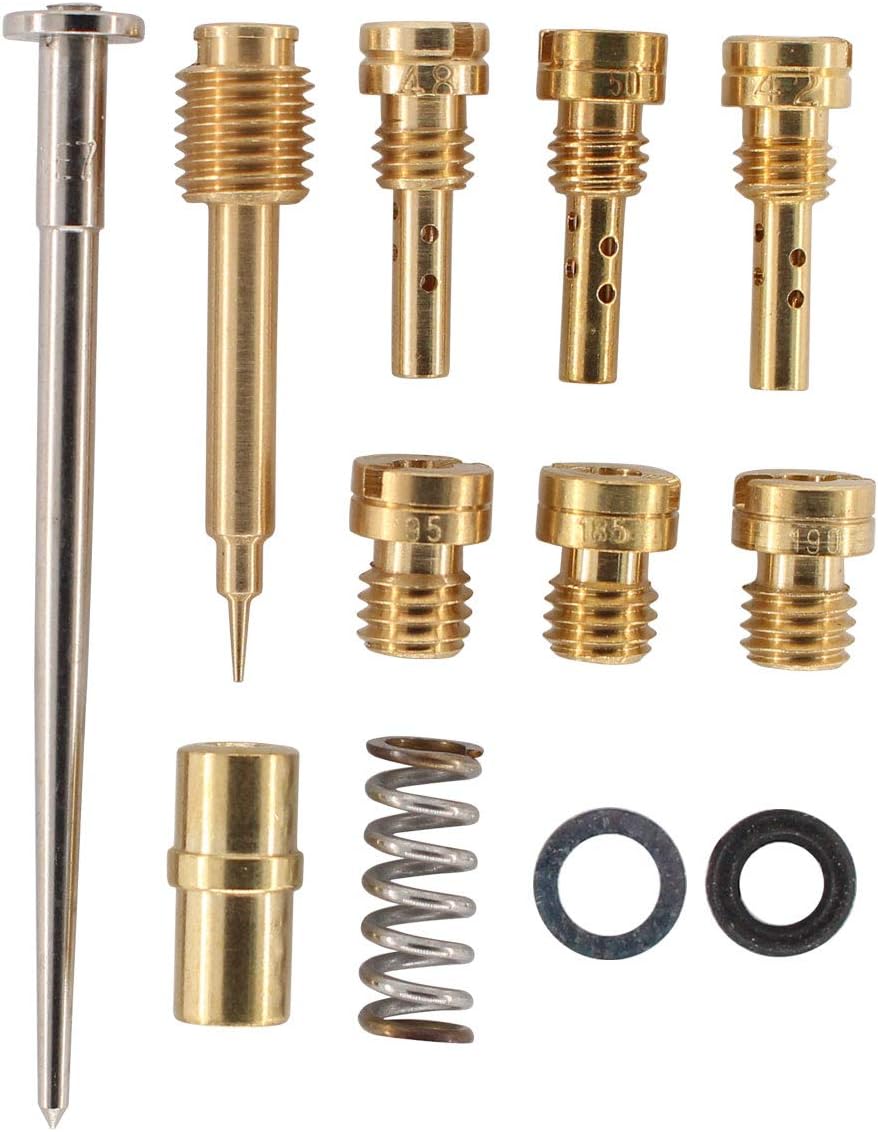 Amazon.com: MOTOKU Carburetor Main Jet and Pilot Jet for XLH883 XLH1200 ...