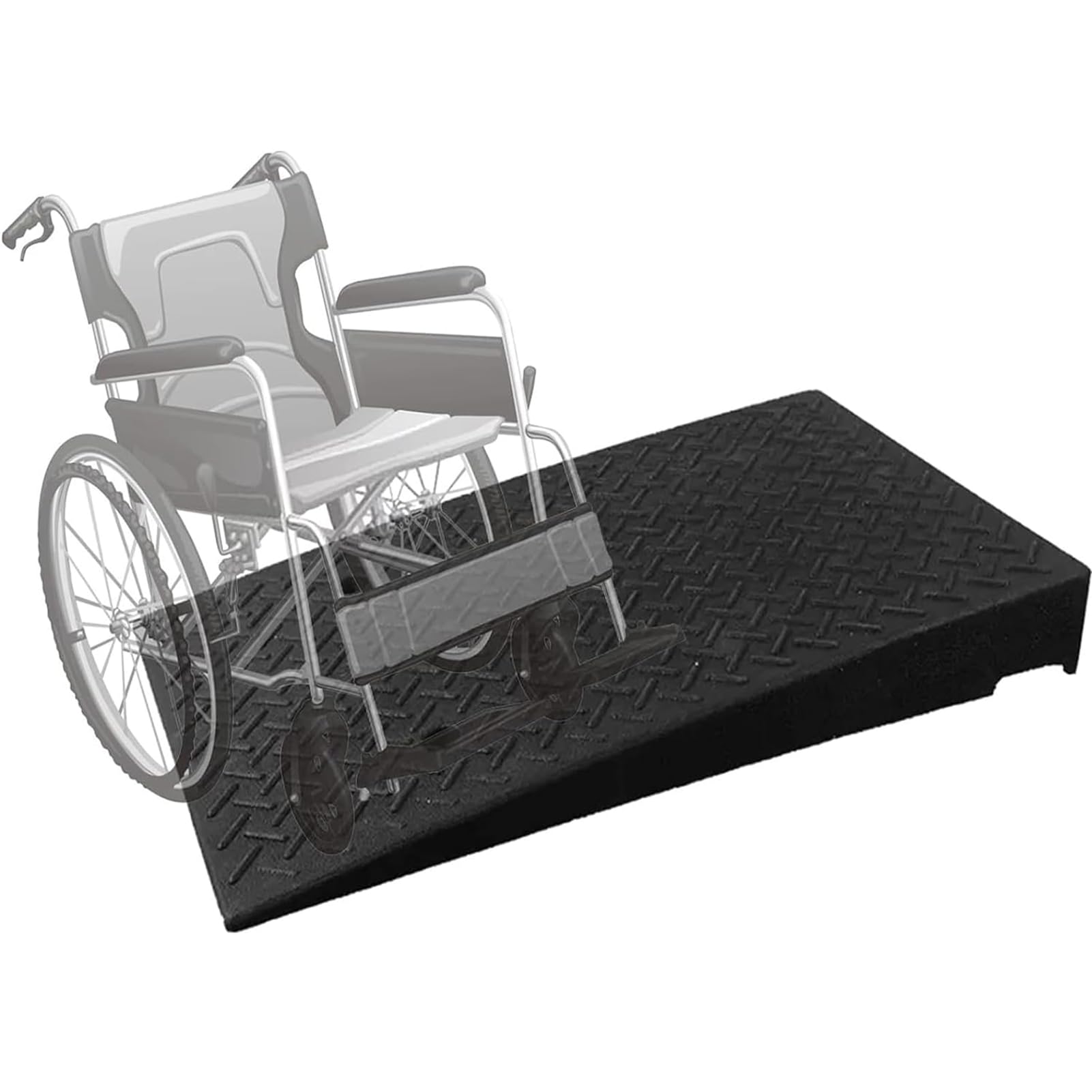 Amazon.com: 4-9 inch Rise Rubber Threshold Ramp Safety Non-Slip 39in ...