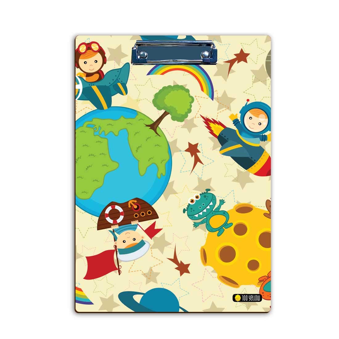 100yellow® Kids Theme Exam Clipboard,Exam Board Examination Writing Pad ...