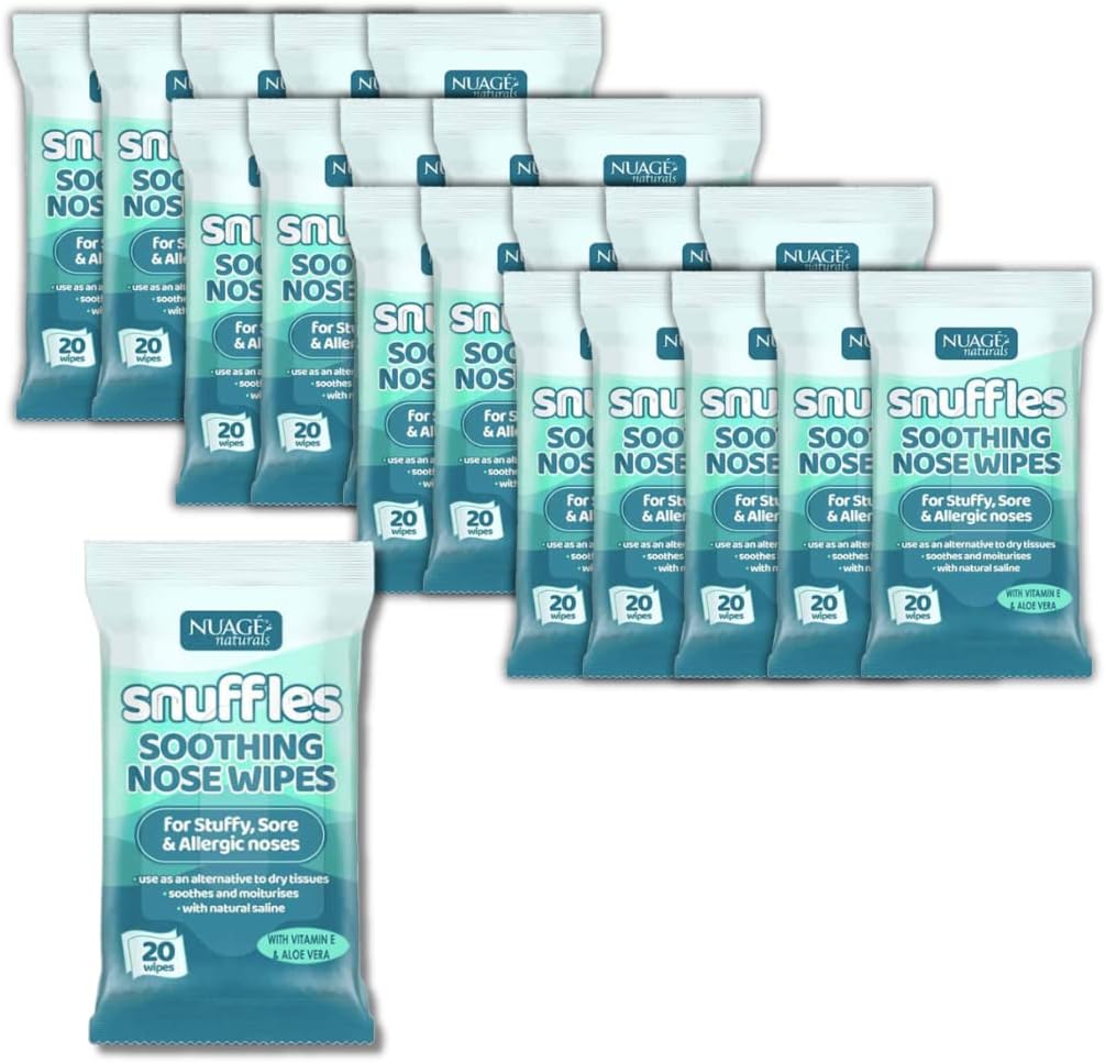 Snuffles Soothing Nose Wipes 20 Packs of 20 Wipes : Amazon.co.uk: Baby ...