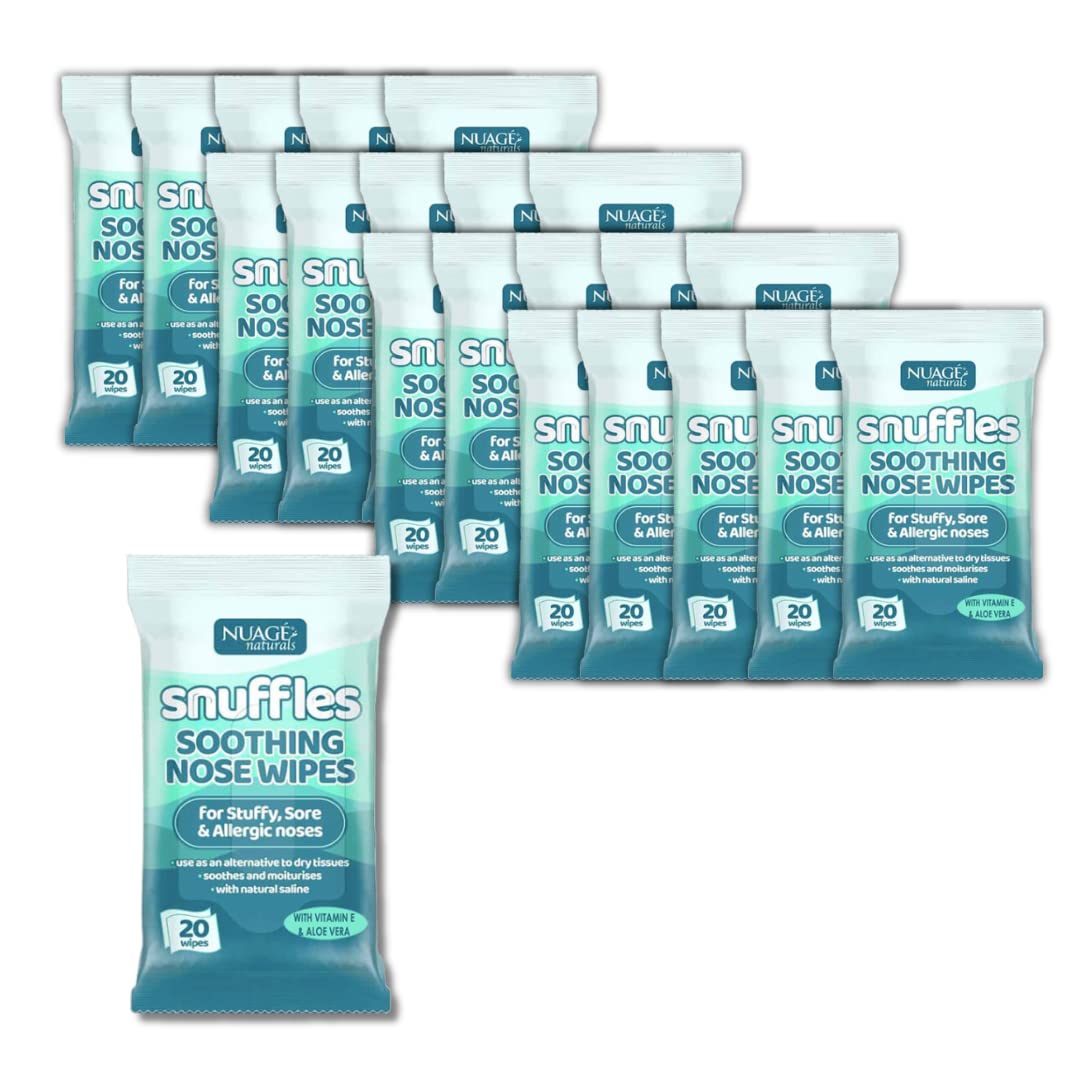 Snuffles Soothing Nose Wipes 20 Packs of 20 Wipes : Amazon.co.uk: Baby ...