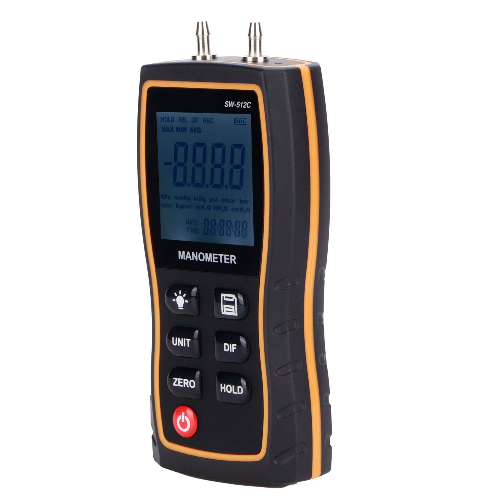 Buy Differential Manometer, Precise Air Pressure Meter Easy To Measure ...