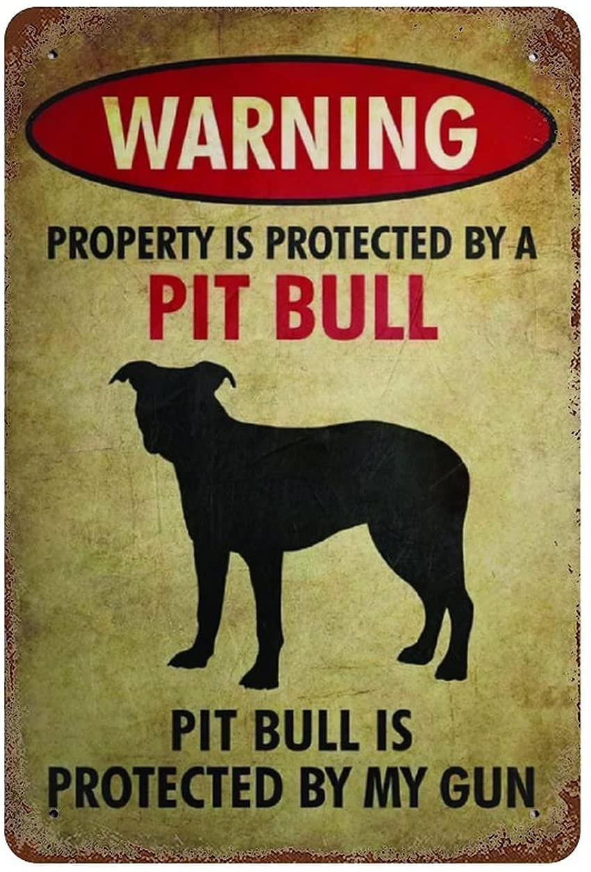 Pit Bull Warning Signs