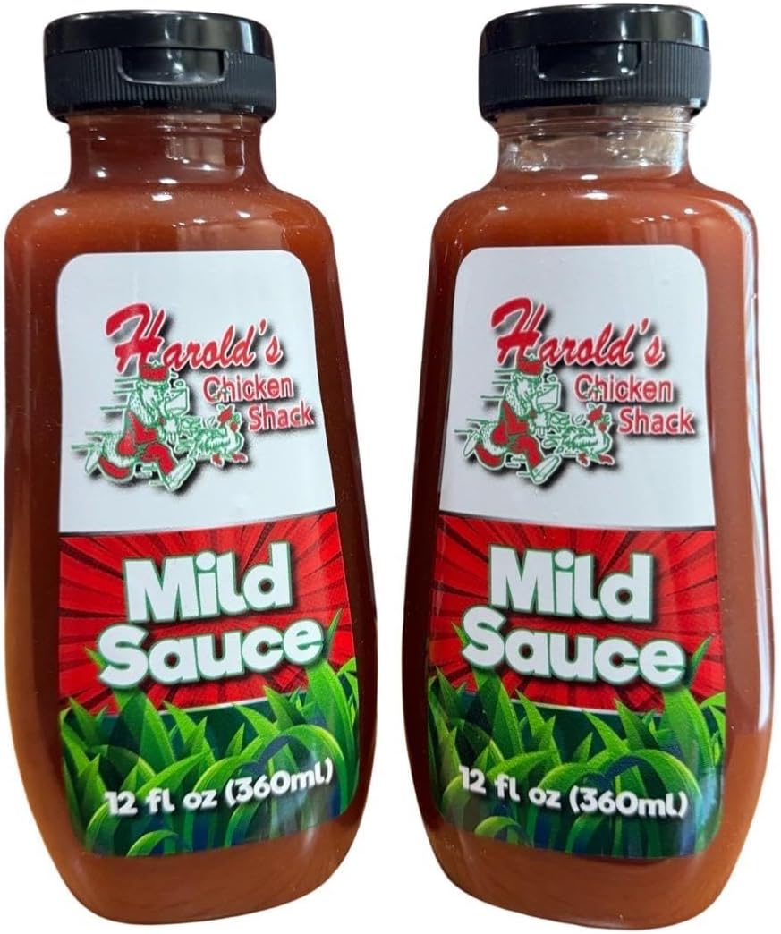 Amazon.com : Harold's Chicken Authentic Mild Sauce TWIN Pack! 2-12 oz ...