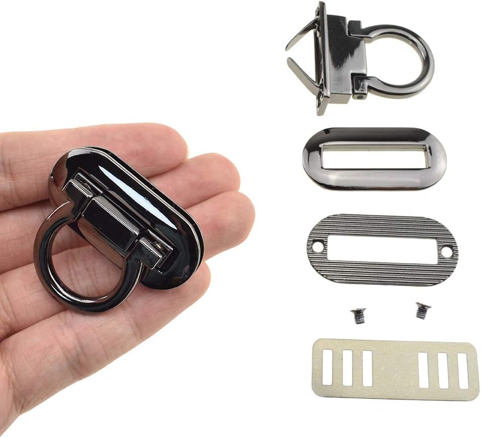 Amazon.com: HAHIYO Flip Purse Closure Turn Locks Clip Clasps Latch Easy ...
