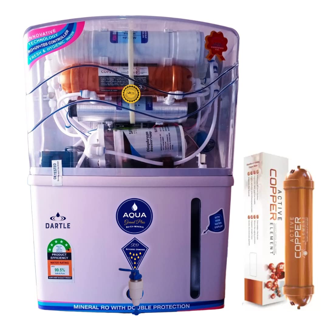 Aqua Grand Plus RO (RO+U.V+COPPER+ TDS ADJUSTOR + ACTIVE CARBON ...