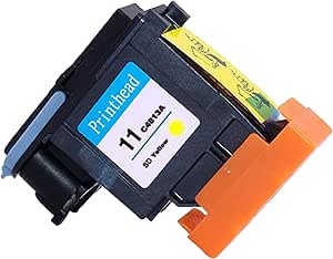Amazon.com: SIQINAA C4813A Color Printhead Replacement for HP 11 Yellow ...