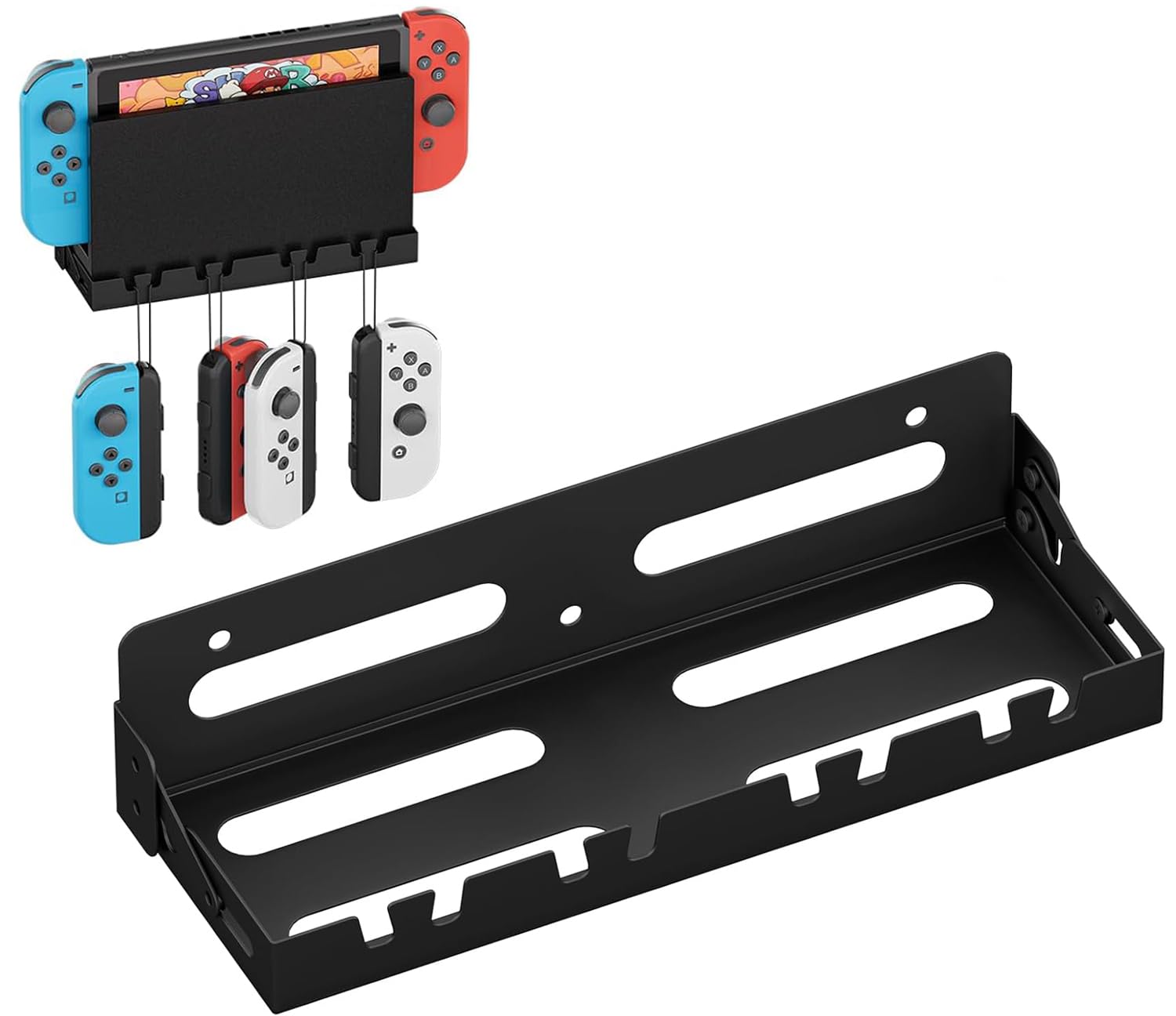 Snapklik.com : Riuog Wall Mount Stand For Nintendo Switch - Switch ...
