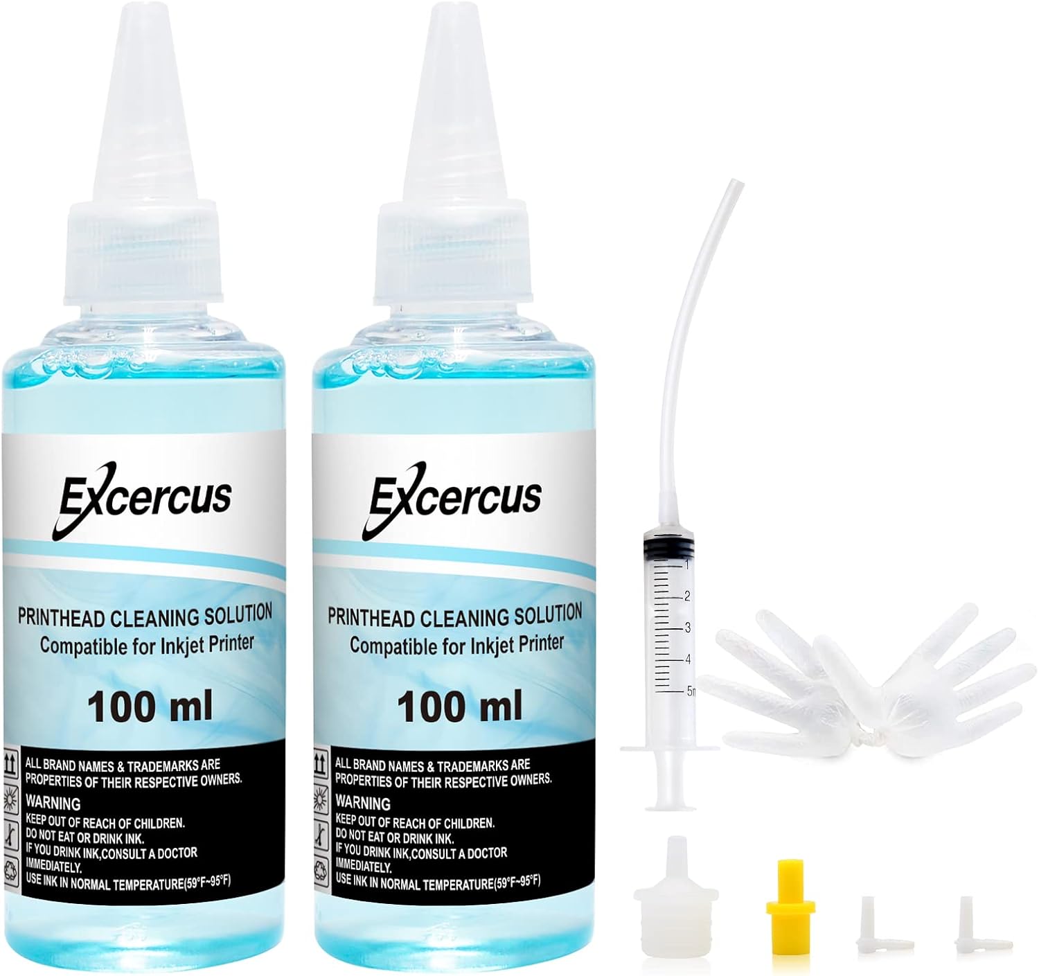 EXCERCUS Printhead Cleaning Kit Compatible for Brother Epson HP Canon ...