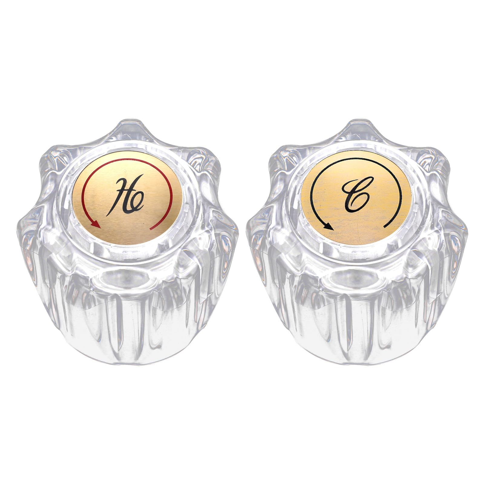 Shower Knob Replacement Faucet Index Buttons Compatible With Delta/Ldr ...