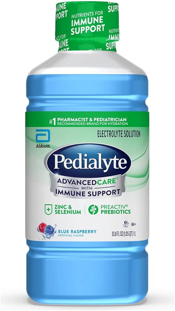 Amazon.com: Pedialyte Advancedcare Electrolyte Solution With Preactiv ...