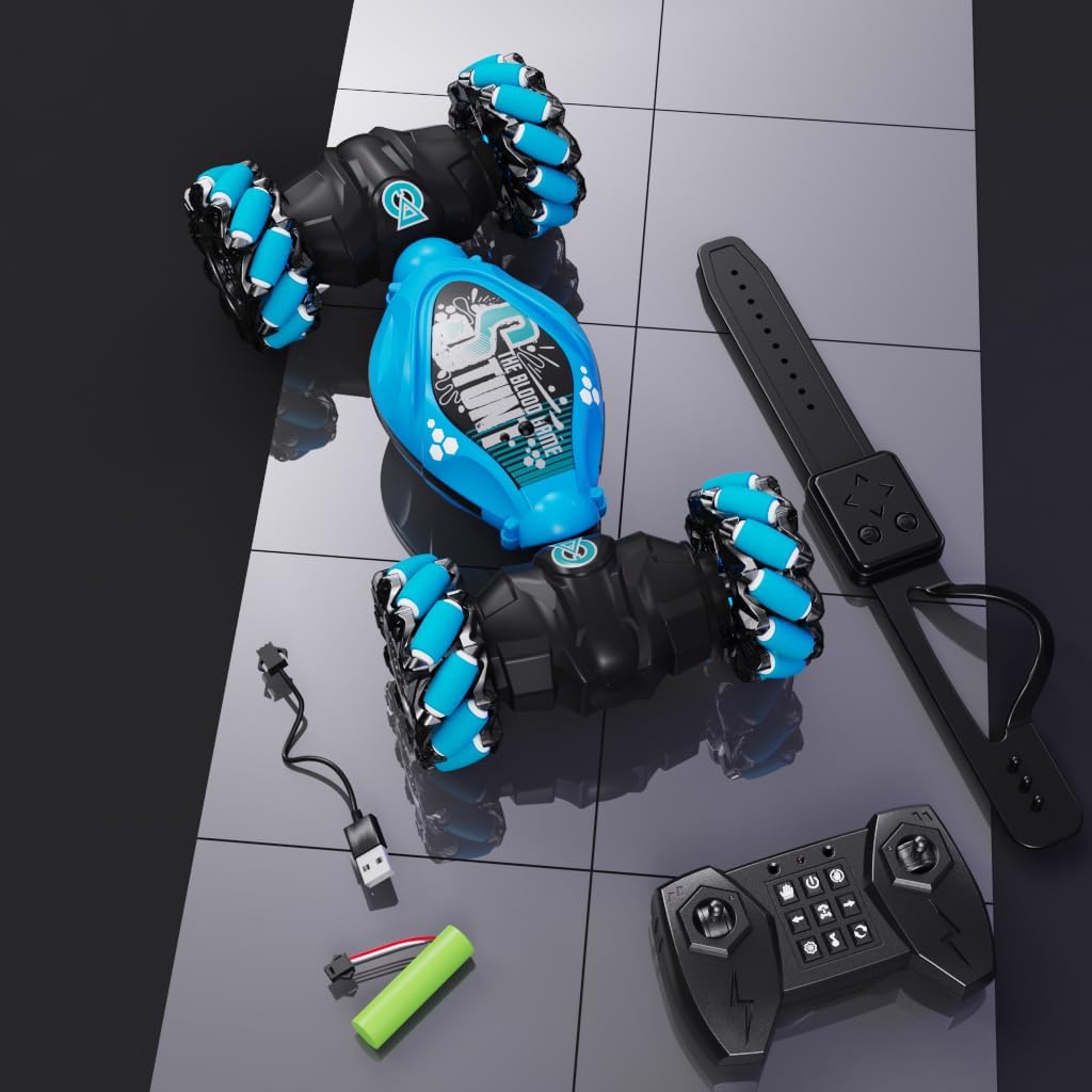 Amazon.com: Gesture Sensing RC Stunt Car, 3 Modes Gesture Remote ...