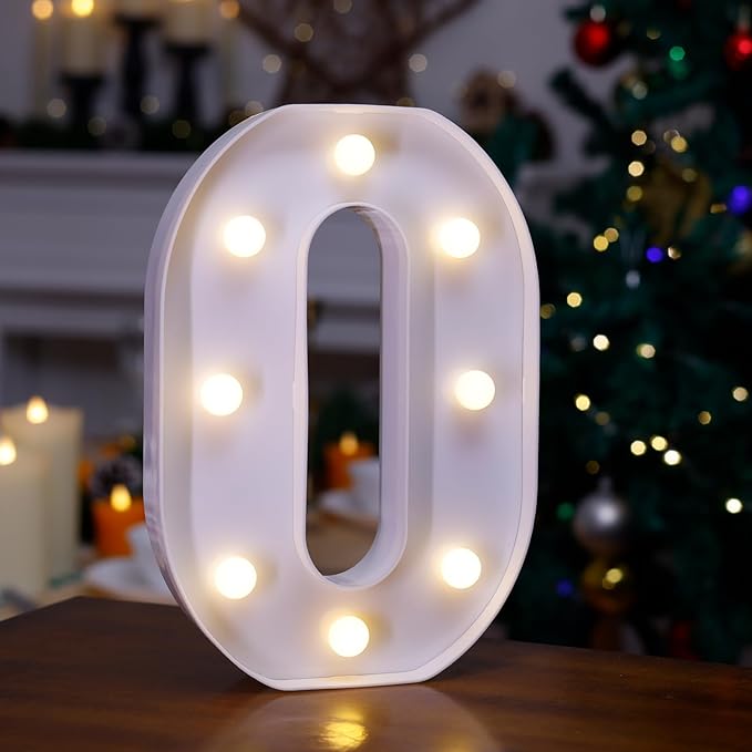 TRONSBOO LED Marquee Sign Light Up Letters, Alphabet Light Up Letters ...