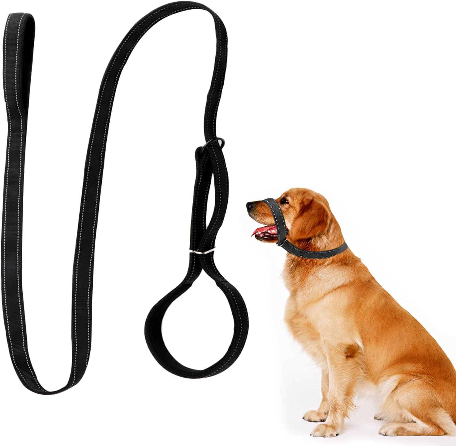 MIYUANGKJ Figure of 8 Dog Lead 2.5 * 180cm, Reflective Dog Lead with ...