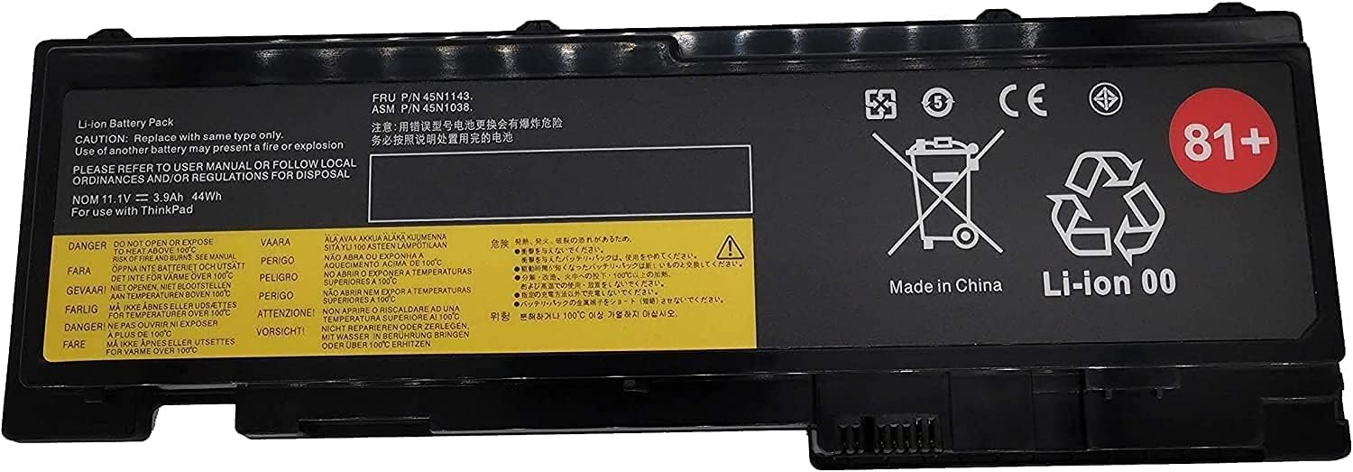 Amazon.com: NBULBL 81+ 45N1143 Replacement Battery Compatible with ...