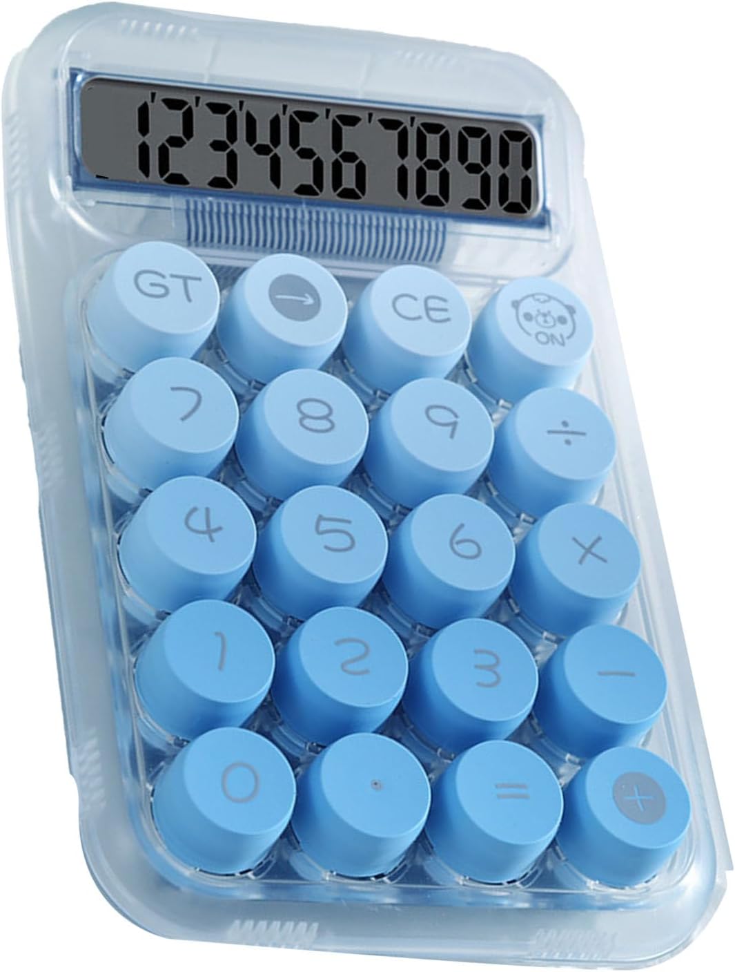 Sorandy Basic Clear Digital Display Calculator for Students, Portable ...
