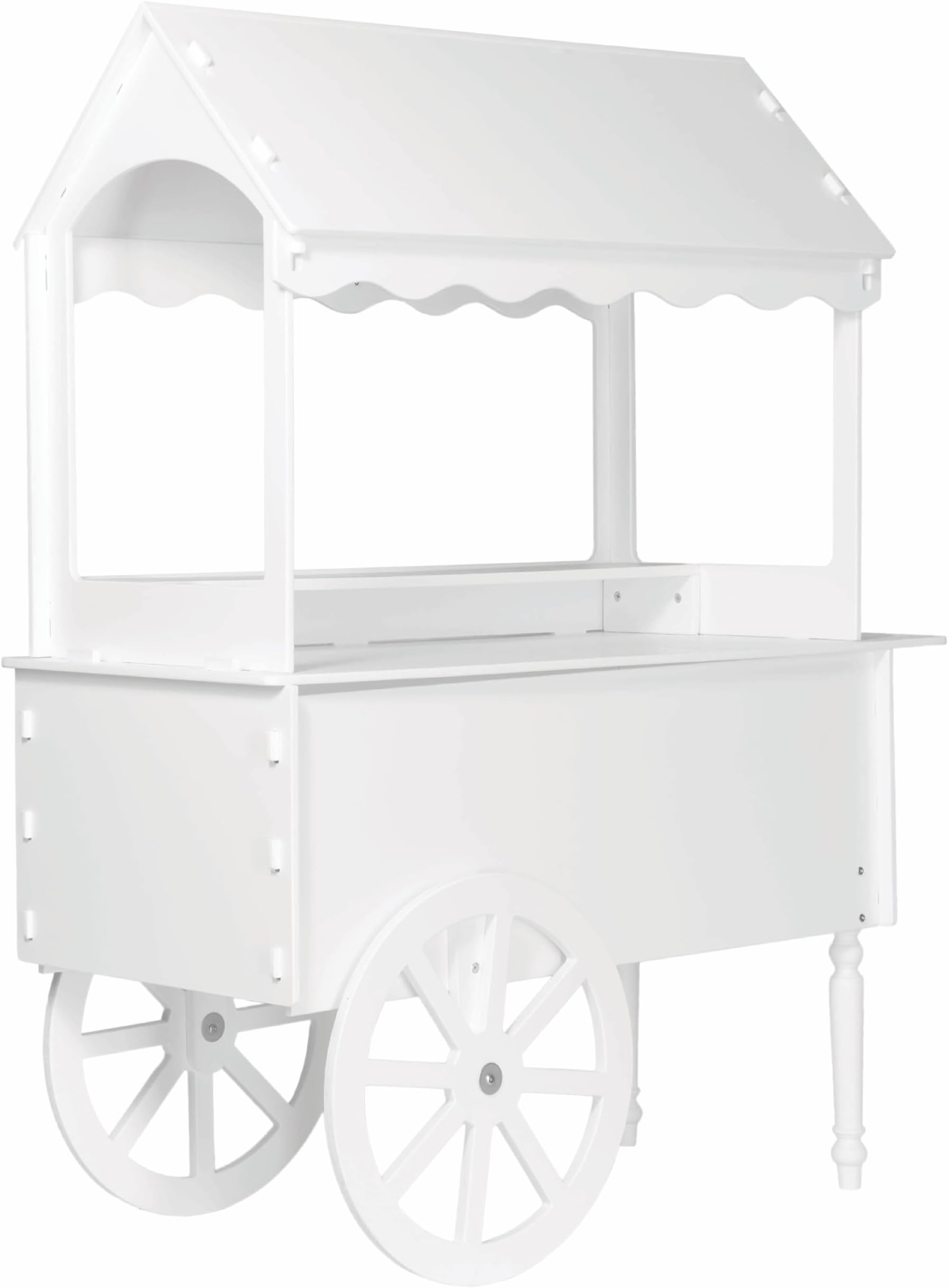 Amazon.com: Vintage Candy Cart Display Stand with Wheels - Decorated ...