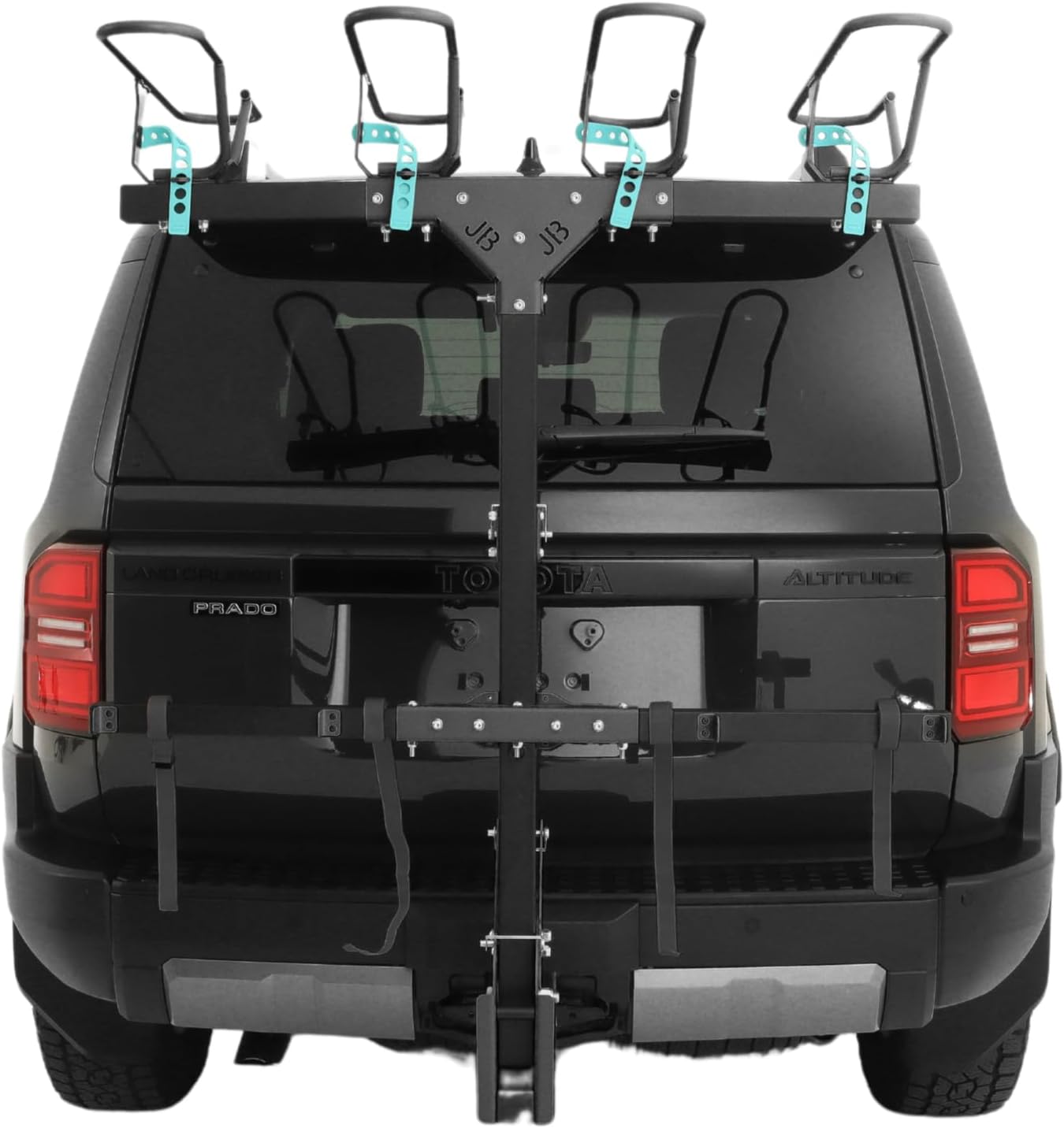 Amazon.com: JB Racks 4-Bike Vertical Hitch Bike Rack with Free Slow ...