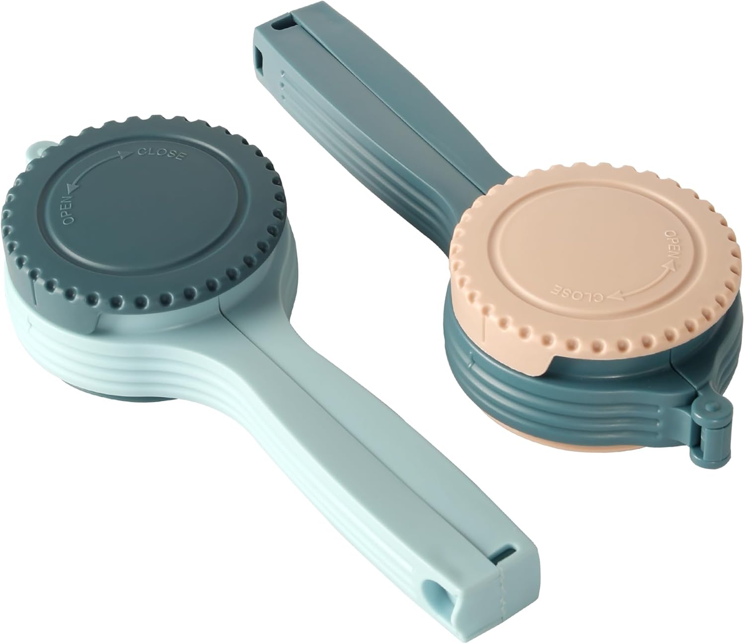 Amazon.com : Yvey Food Clip Set with Pour Spout, 2PCS Food Bag Sealing ...