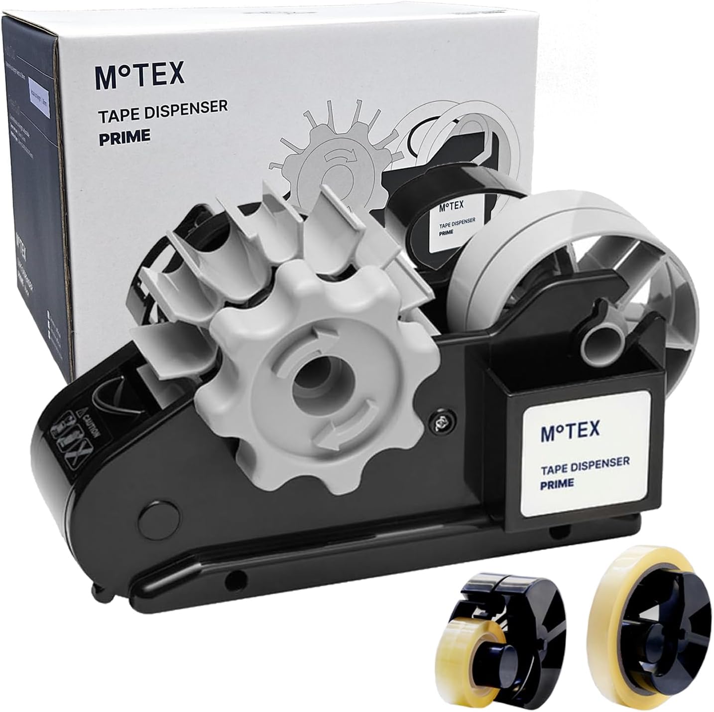 Amazon.com : MoTEX Prime Heat Tape Dispenser - 1' & 3' Core, Semi ...