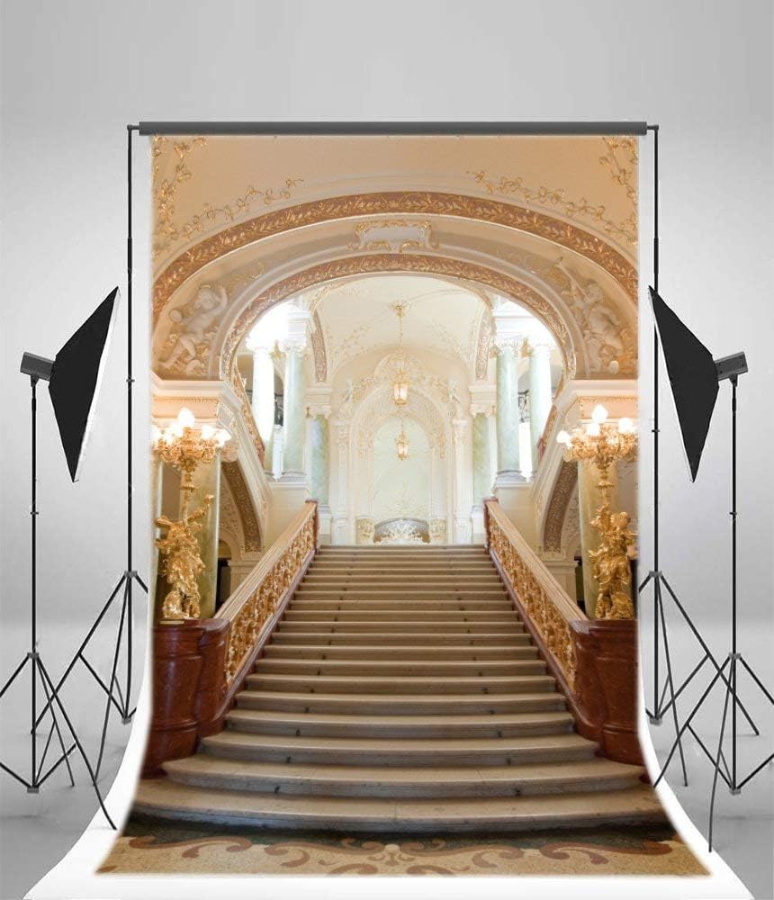 Amazon.com : Yeele 8x10ft Baroque Building Castle Photography Backdrops ...