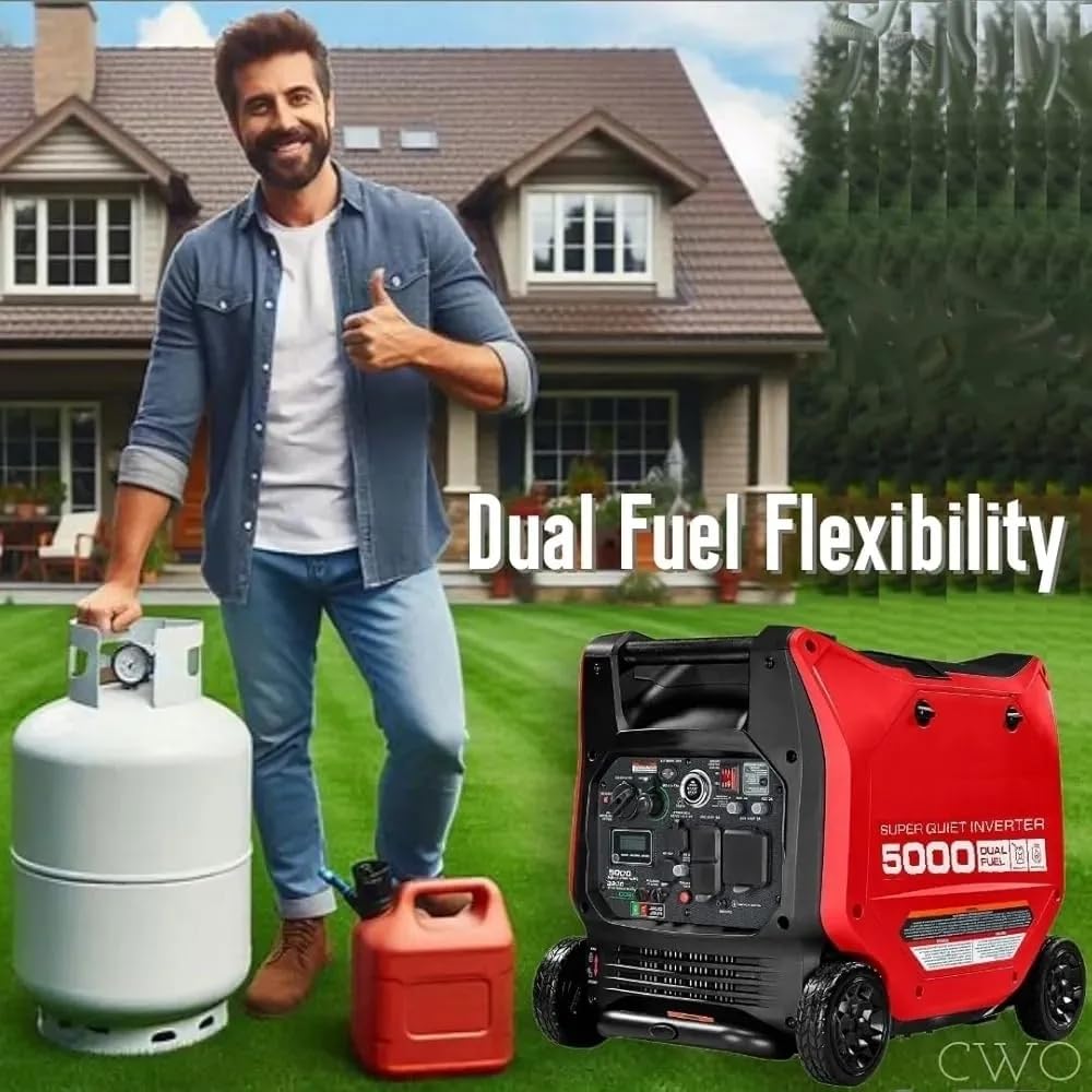 Fits PREDATOR 5000 Watt Dual-Fuel SUPER QUIET Inverter Generator with ...