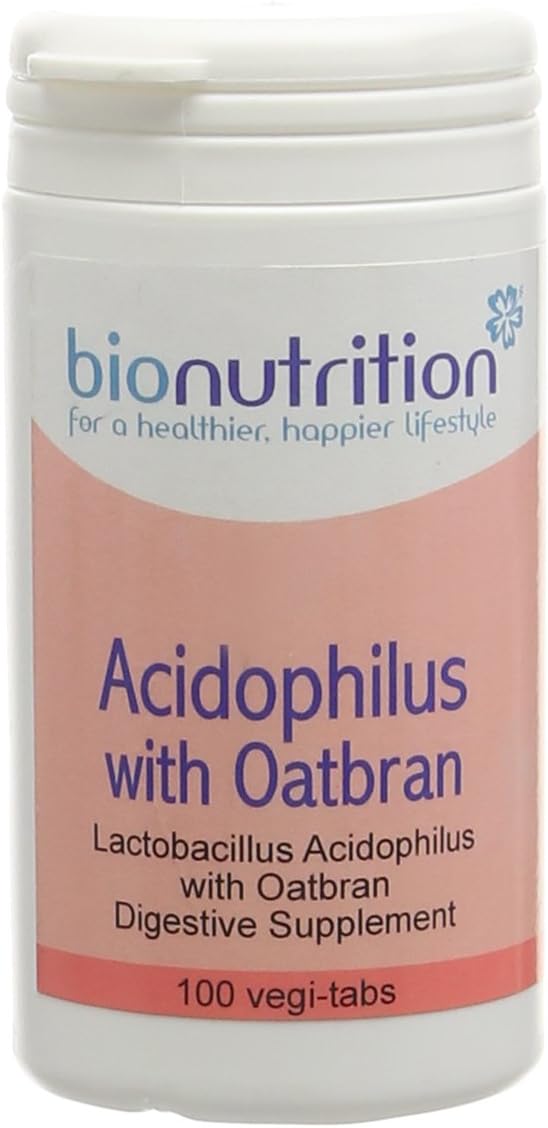 Bio Nutrition Acidophilus with Oatbran : Digestive Health probiotic ...