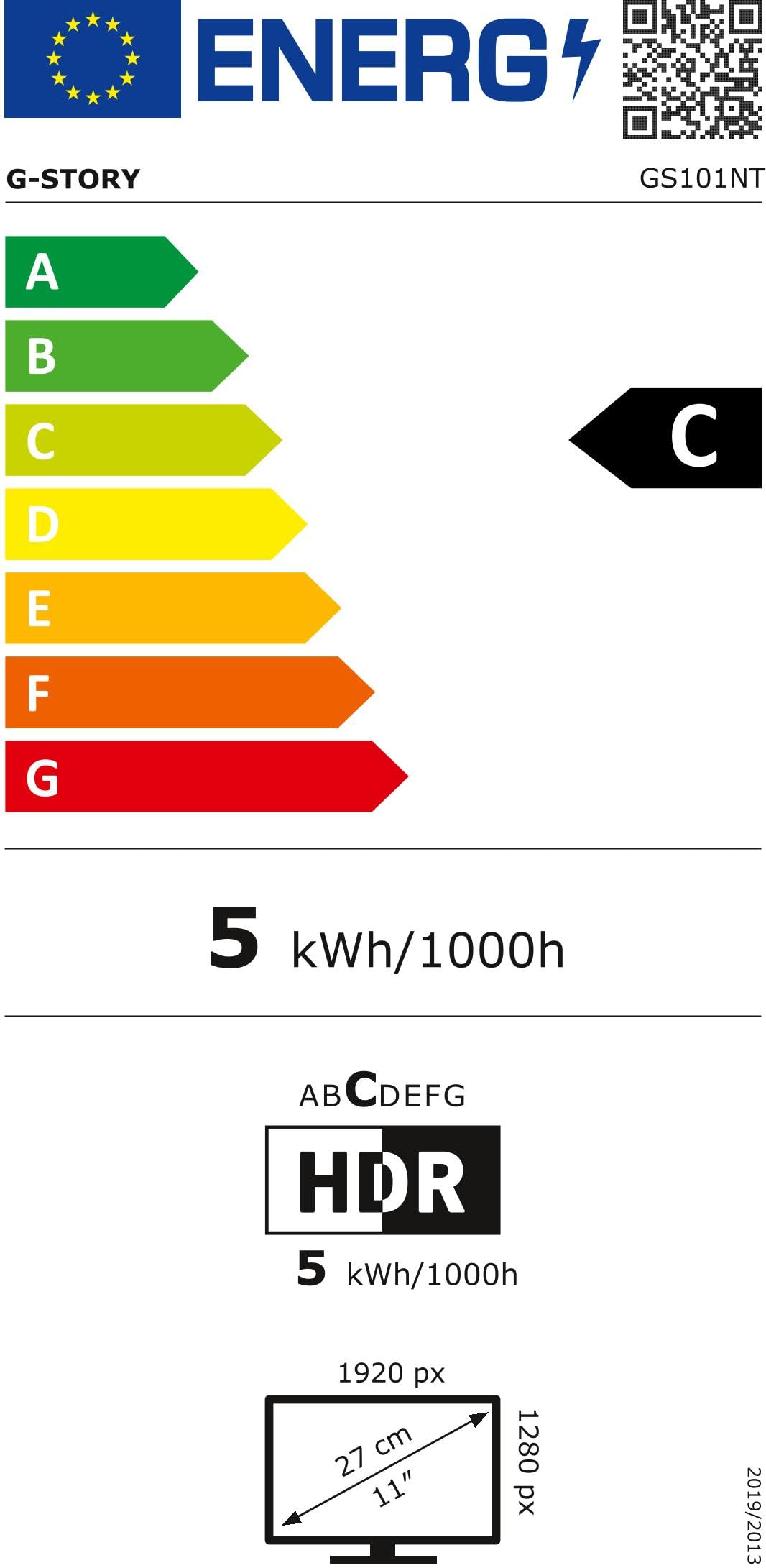G-STORY 12,5 inch gaming-display, voor Xbox Series S, FHD 1080P ...