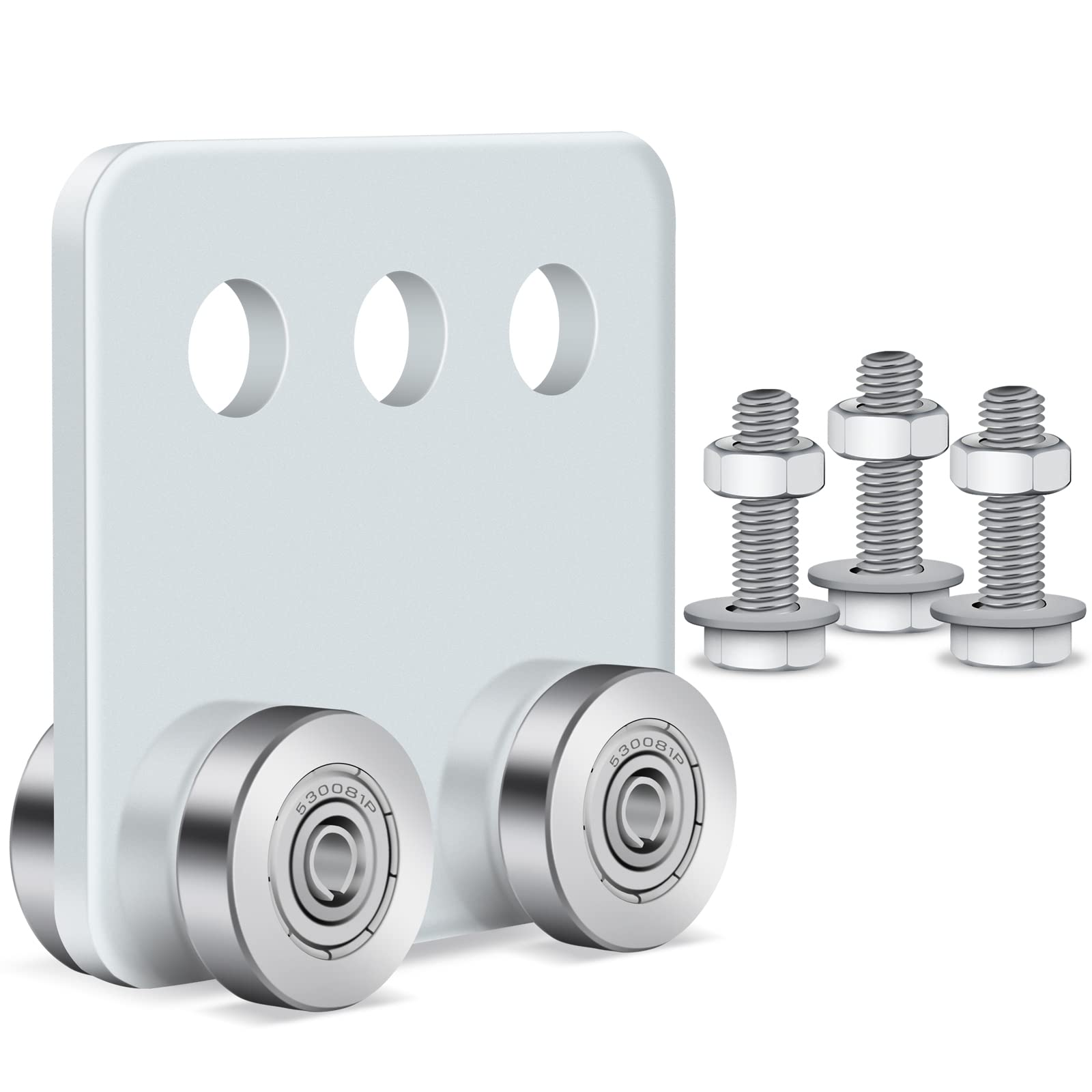 Buy 4 Wheel Trolley Heavy Duty Beam Trolley Assembly with 3 Set of ...