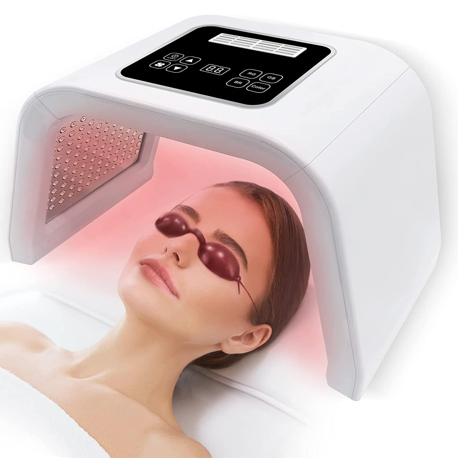 Led-Light-Therapy Red Light Therapy for Face 7 in 1 Colors LED Facial ...