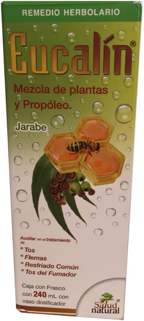 Jarabe Eucalín Miel 240ml. Salud Natural : Amazon.com.mx: Alimentos y ...