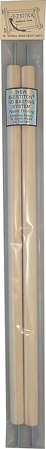 Amazon.com: E-Z Stitch Scroll Rods 18" Heavy-Duty .625"