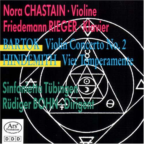Violin Concerto No.2 /Vier Temperamente - Nora Chastain, Rieger ...