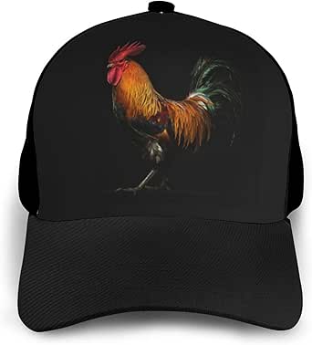 Rooster Hats for Men Women Rooster Baseball Cap Animal Trucker Hat ...