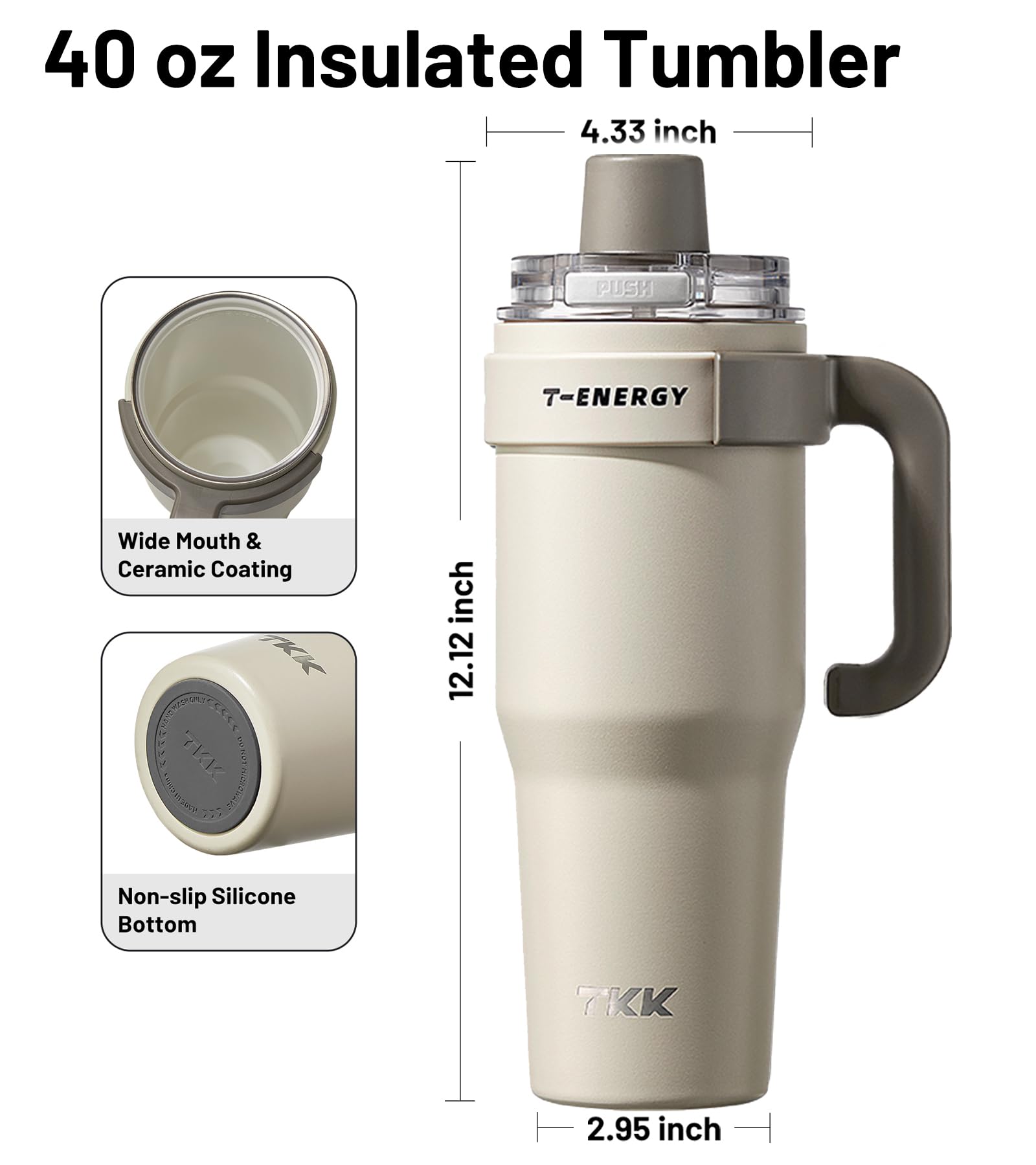 Snapklik.com : TKK 40 Oz Tumblers
