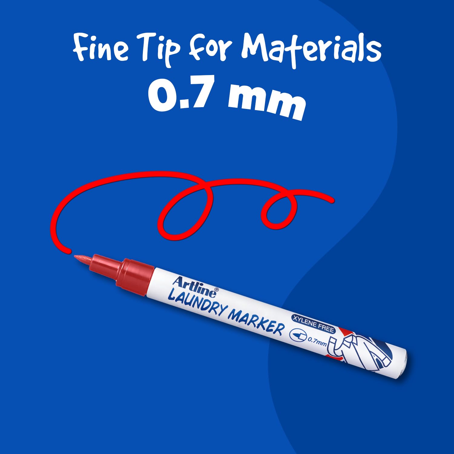 Snapklik.com : Artline Laundry Fabric Markers Permanent For Clothes ...