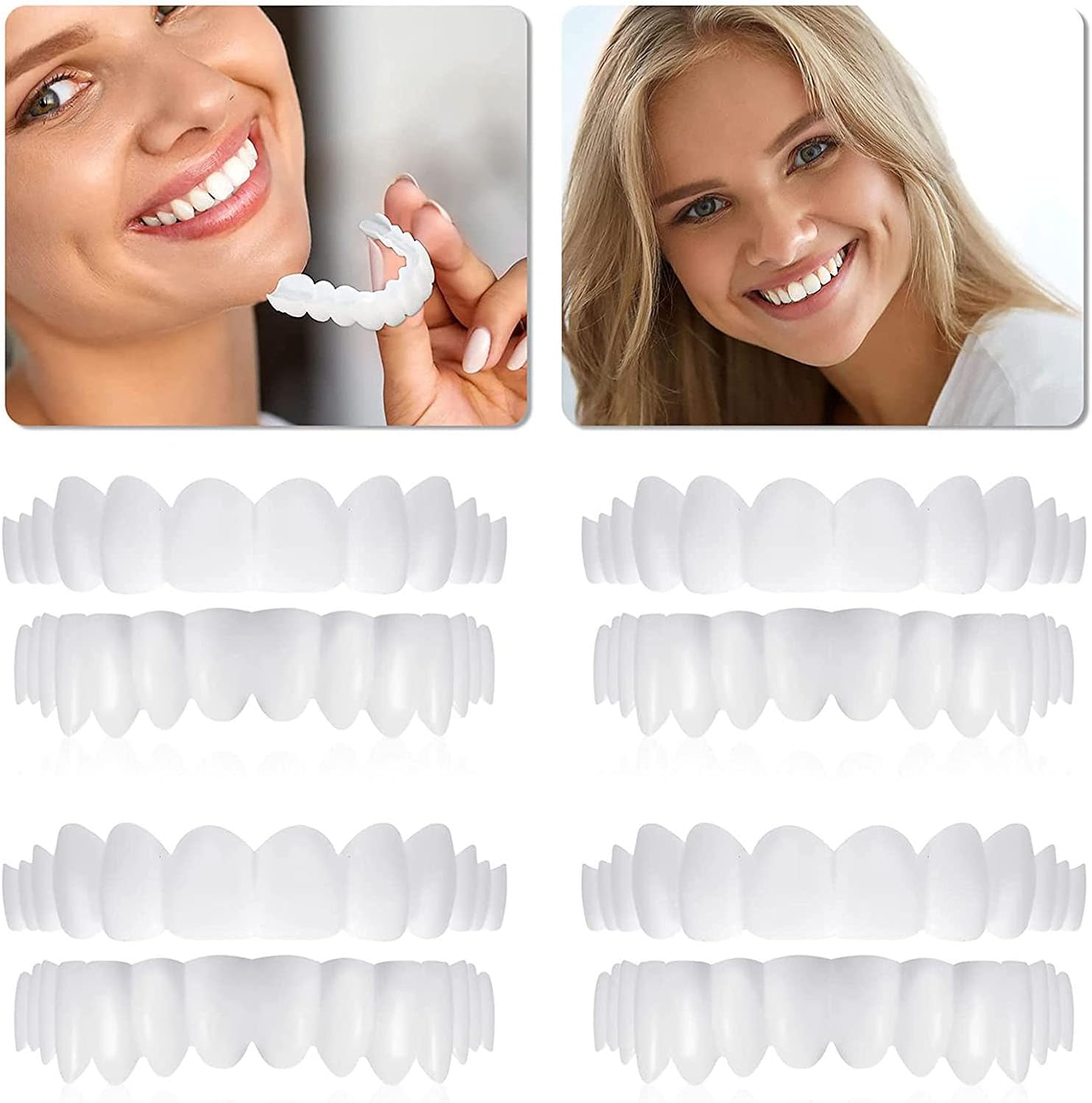 4 Sets Dental Filling Repair Kit Permanent, Missing Tooth Replacement ...