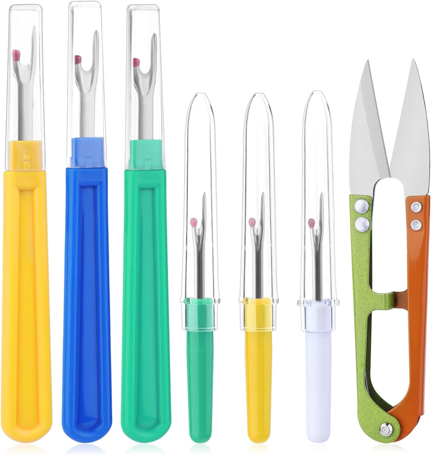 3 Pcs Removing Threads Tools, Seam Rippers Sewing Tools Plastic Seam ...