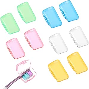 Amazon.com: 10 Pack Toothbrush Heads Covers Caps Tooth Brush Cover for ...