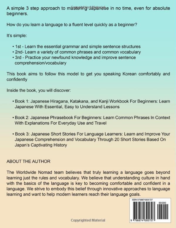 Snapklik.com : The Complete Learn Japanese For Adults Beginners Book (3 ...