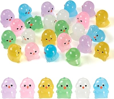 Amazon.com: XSCQ 100 Pcs Mini Resin Animals Mini Resin Broken Shell ...