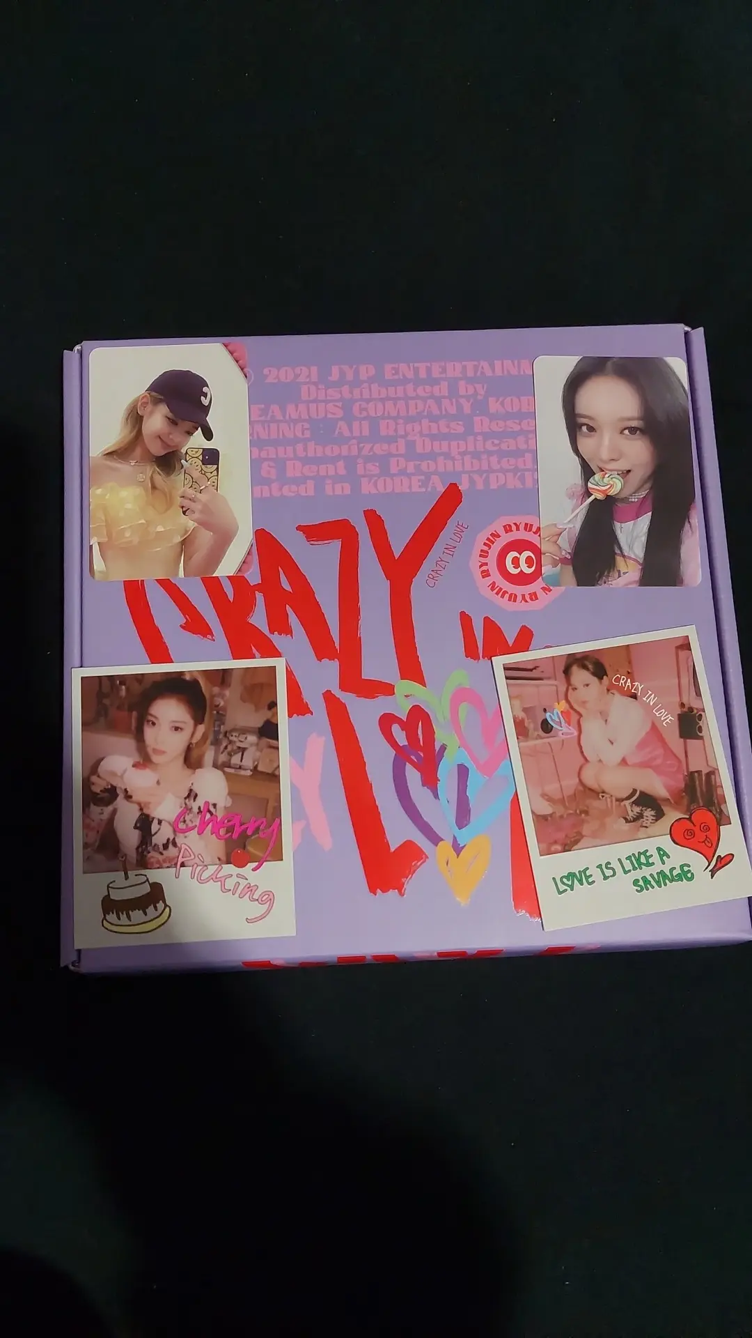 ITZY - ITZY The 1st Album - CRAZY IN LOVE [ YEJI VER. ] Package Box ...
