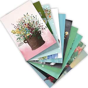 Inkognito Set of 10 Birthday Cards A6 | Mix of 10 No. 2 Postcards for ...
