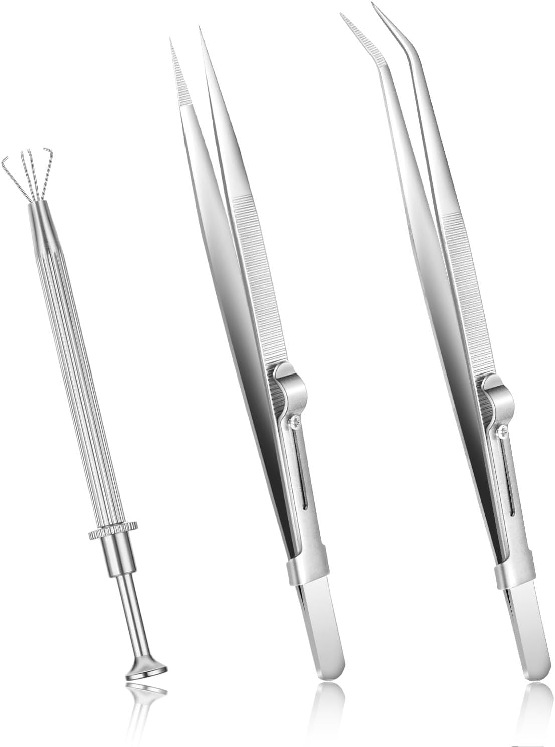 6 pcs 4-Claw Pick Up Tool and Extractor Tool, CNYMANY Stainless Steel ...