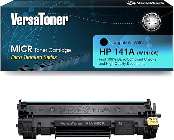 VersaToner - 141A (W1410A) MICR Toner Cartridge for Check Printing ...