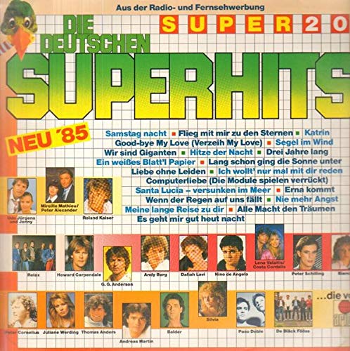 Super 20 Die deutschen Superhits (1985) [Vinyl LP]: Amazon.de: Musik ...
