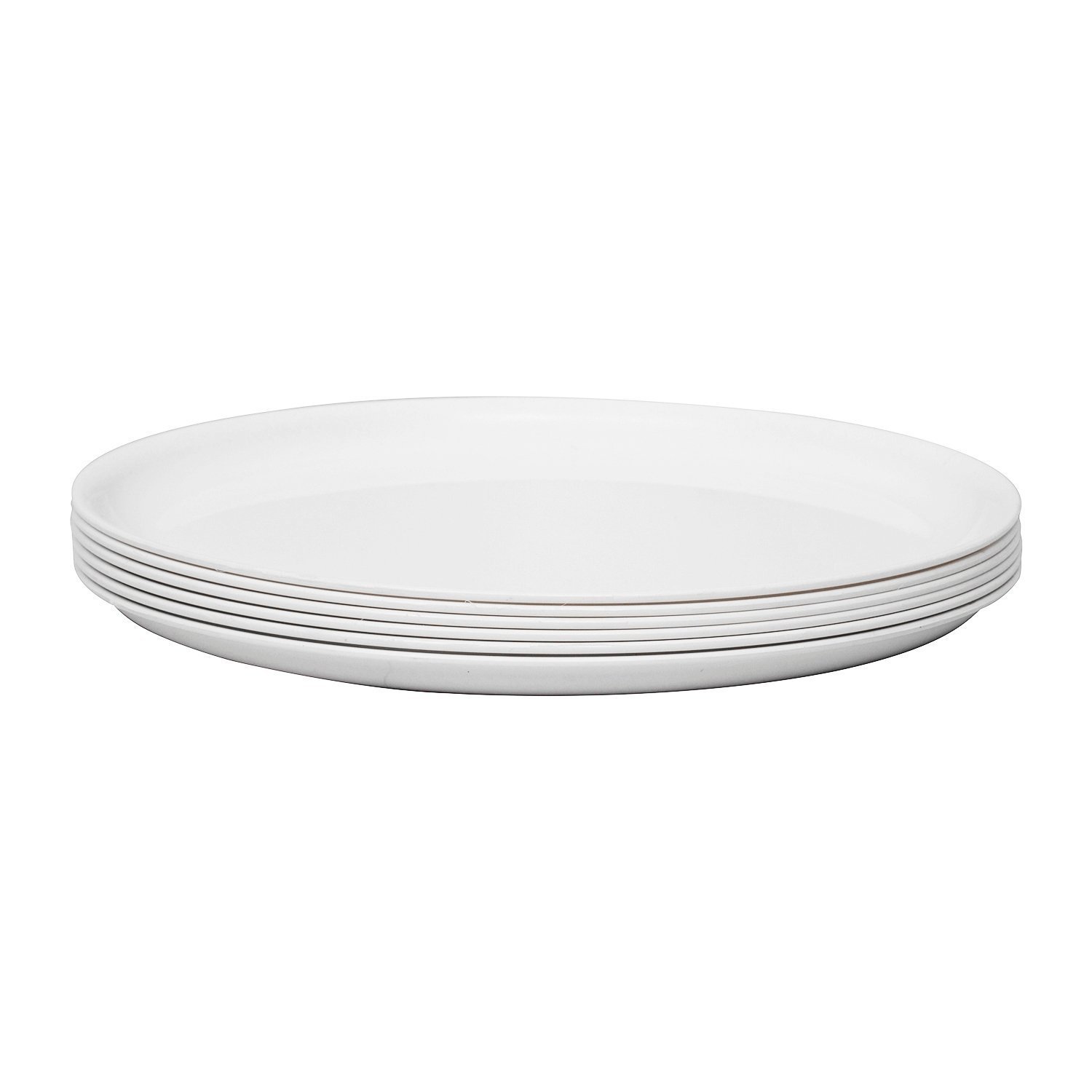 Homecart DINNERWARE Classique Full Plate Set, 10.6-inch, Set of 6 ...