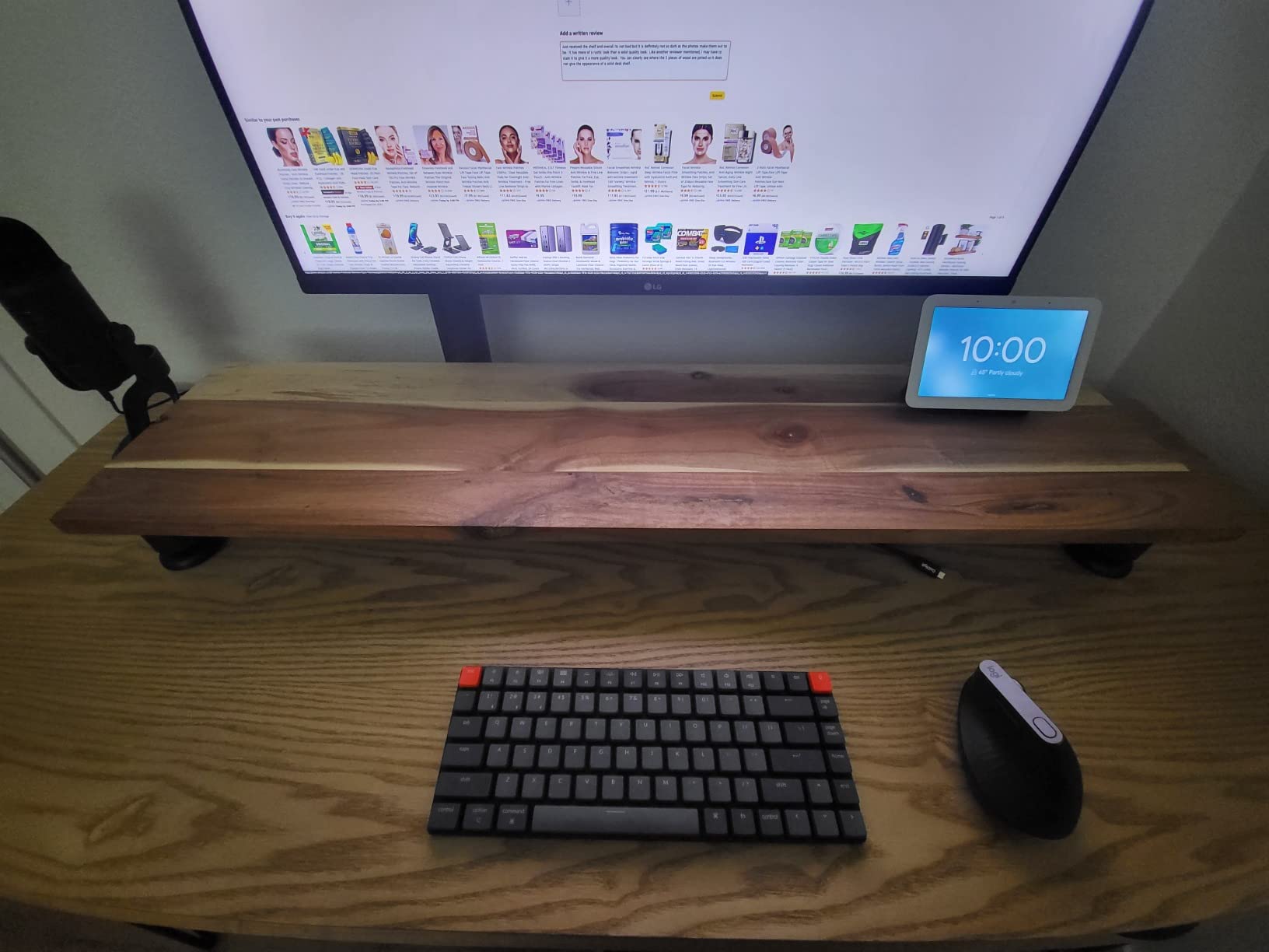 $14/mo - Finance Nordik Large Dual Monitor Riser for 2 Monitors ...