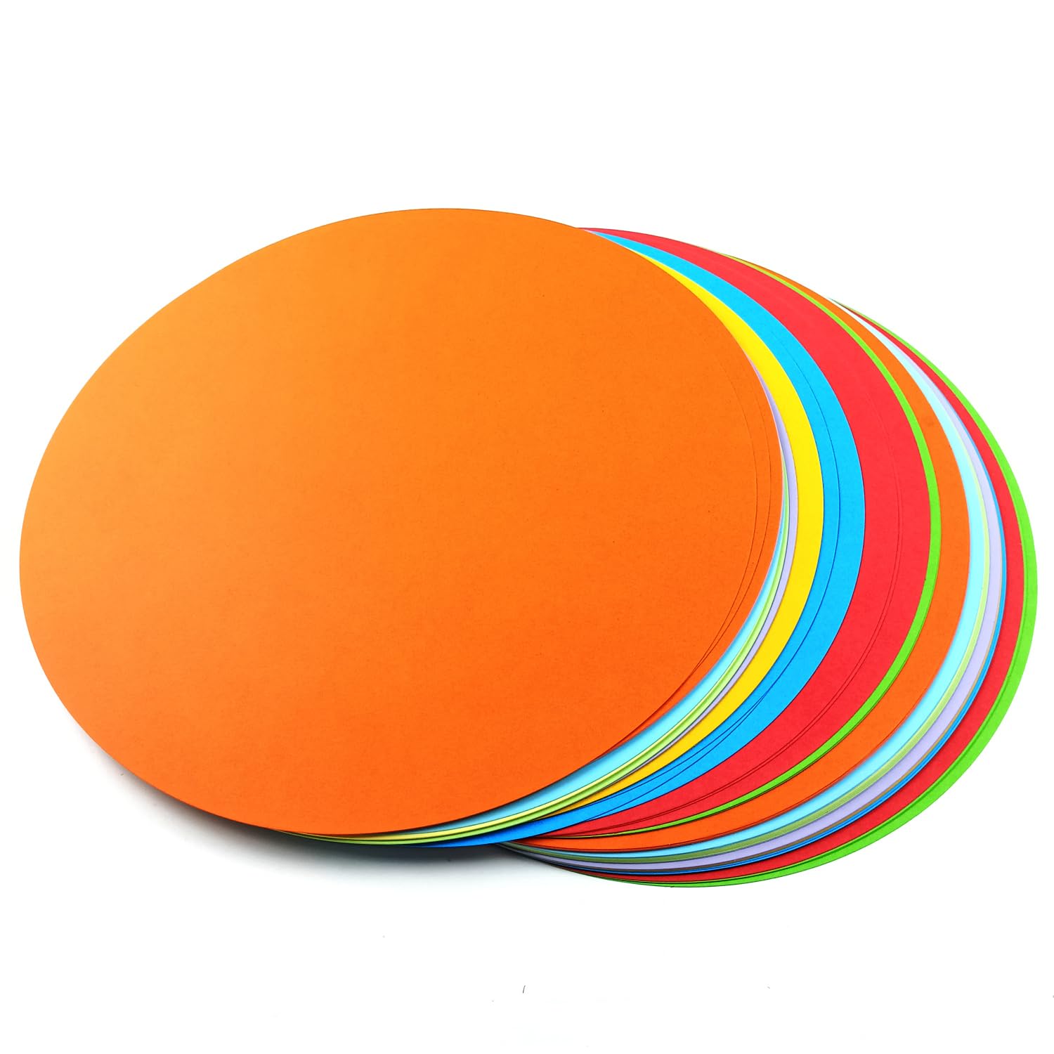 Amazon.com : KYMY 60 pcs Colored Round Cardstock Paper, 10 Assorted ...